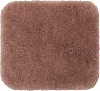 Gözze Deluxe Badteppich mit extra hohem Flor, 100% Polyester (Mikrofaser), Mit Antirutschbeschichtung, 50 x 45 cm - Sand