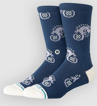 Stance Gecko Crew Socks purple