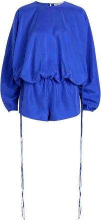 CHRISTOPHER ESBER Femme, Combinaisons et Ensembles, Bleu, Taille: 34 FR Combinaison Pantalon en Soie Parachute