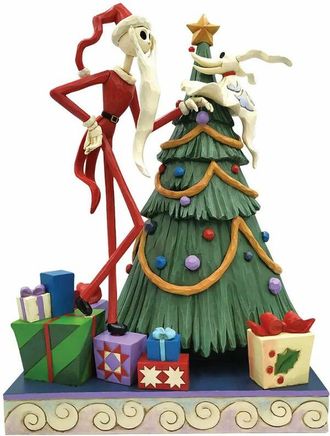 Enesco Statuette de Collection Santa Jack Skellington - The Nightmare
