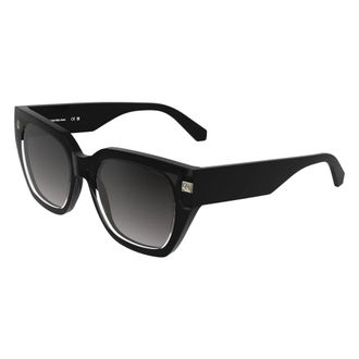 Calvin Klein Lunettes de soleil papillon - Femme - Accessoires - Noir - Taille: 52 MM