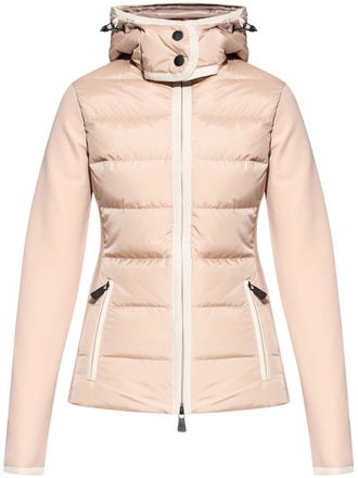 Moncler veste de ski matelass&eacute;e &agrave; capuche - Rose