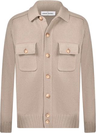 Gran Sasso Strickjacke Modello 13109/25079 - - Knitwear - Herren - Beige - M
