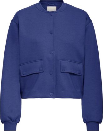 Ichi Ichi, Femme, Vestes, Bleu, Taille: 38 FR Light Vestes