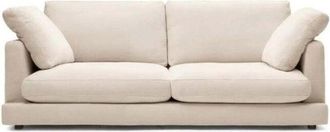 Kavehome [GEBRAUCHT] B-Ware Kave Home Sofa Couch 3 Sitzer Bank Beige Gala Wohnzimmerm&ouml;bel