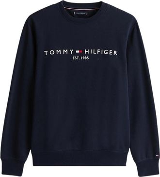 Tommy Hilfiger Homme, Sweatshirts et sweats &agrave; capuche, Bleu, Taille: 2XL SweaT-shirt ras du cou