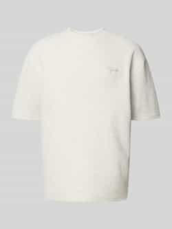 Pegador Oversized T-Shirt mit Strukturmuster und Label-Stitching