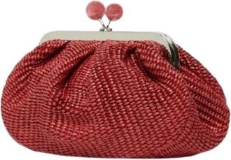 Max Mara Femme, Sacs, Rouge, Taille: ONE Size Sac week-end