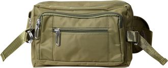 Cham Cham Unisex Tasche - Unisextasche aus Polyester in Gr&uuml;n mit Rei&szlig;verschluss