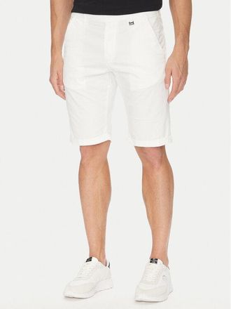 Karl Lagerfeld Stoffshorts 265812 552829 Wei&szlig; Regular Fit