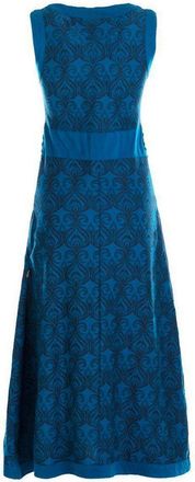vishes Maxikleid Langes Kleid Jersey Baumwolle Ornament Print &Auml;rmellos Alternative Mode, Boho, Hippie, Ethno, Festival