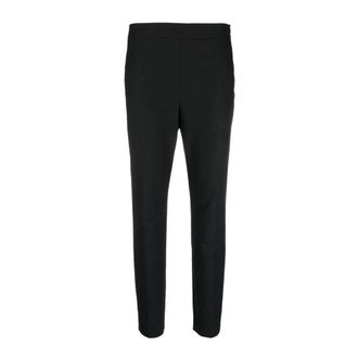 Moschino Schwarze gerade Hose - - Trousers - Damen - Schwarzk - S
