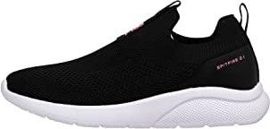 Fila Femme Spitfire S WMN Chaussure de Course, Black-Geranium Pink, 42 EU