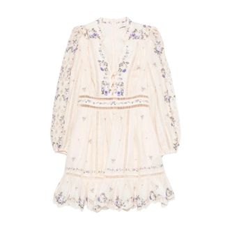 Zimmermann Patience Kleid - - Dresses - Damen - Wei&szlig; - M