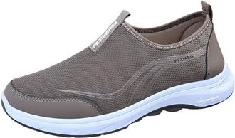 Generico Chaussures orthop&eacute;diques pour homme Chaussures de sport en maille sans lacets pour marcher Chaussures confortables et l&eacute;g&egrave;res Sandales Pales respirant