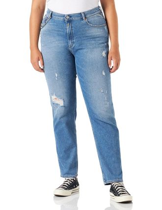 Replay Replay Damen Kiley Jeans, 009 Medium Blue, 28W / 28L EU