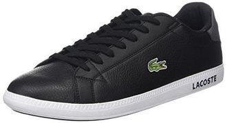 Lacoste Graduate LCR3 118 1 Spm, Baskets Hommes, Noir (Blk/Dk Gry), 40.5 EU