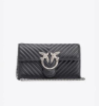 Pinko Pinko, Femme, Sacs, Noir, Taille: ONE Size Love One Wallet