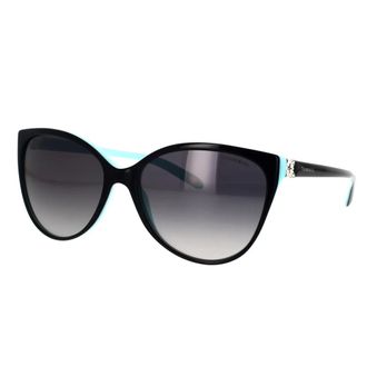 Tiffany & Co. Femme, Accessoires, Noir, Taille: 58 MM Lunettes de soleil polarisées oeil-de-chat
