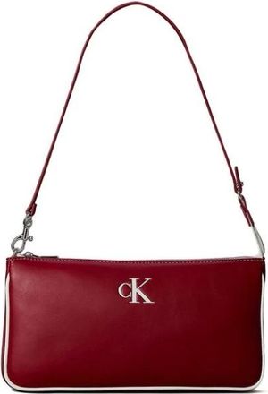 Calvin Klein Pochette convertible Contrast Ck - Femme - Sacs - Rouge - Taille: ONE Size