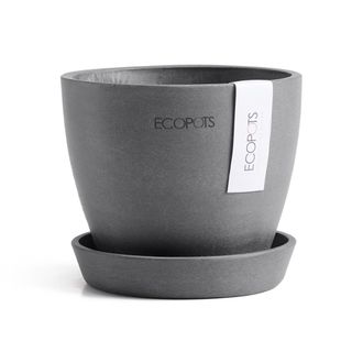 Ecopots Antwerp Untersetzer für Blumentopf - L 11,5 cm x H 10,1 cm - Innen- und Außenbereich
