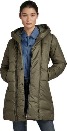 G-Star RAW Damen G - Whistler Padded Parka, Grün (combat D20120-B958-723), XS