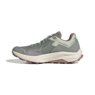 adidas Damen Terrex Rider Trail Running Shoes Trailrunning-Schuhe, Silver Green/Linen Green/Warm Clay, 38 EU
