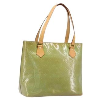 Louis Vuitton Pre-owned Patent Leather Hand Bag - - Pre-owned - Damen - Gr&uuml;n - ONE SIZE