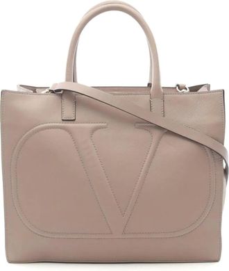 Valentino Garavani Signature Handtasche - Nude