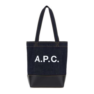 A.P.C. Axelle Einkaufstasche - - Bags - Damen - Blau - ONE SIZE