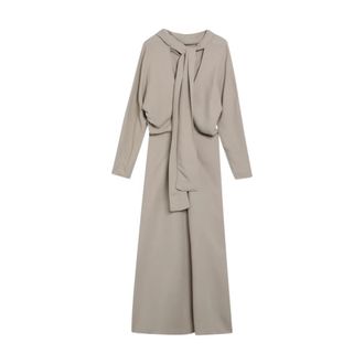 Toteme Slouch Waist Schal-Kleid - - Dresses - Damen - Beige - XS