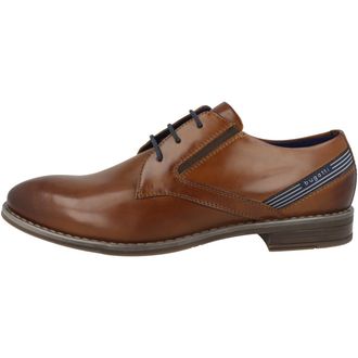 Bugatti man-Herren - Derbies, Oxfords & M&ouml;nchsschuhe-311-AO505, Cognac, 41