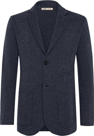 Maurizio Baldassari Meliertes Stricksakko aus Schurwolle in