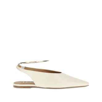 Jil Sander Ring Ballerinas - - Shoes - Damen - Wei&szlig; - 37 1/2 EU
