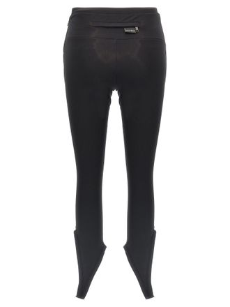 Courr&egrave;ges Womens Black Polyamide Leggings Clothing