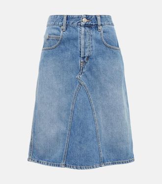 Isabel Marant Jupe midi Fiali en jean