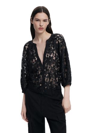 Desigual BLUS_MUSAS, 2000 Black, L