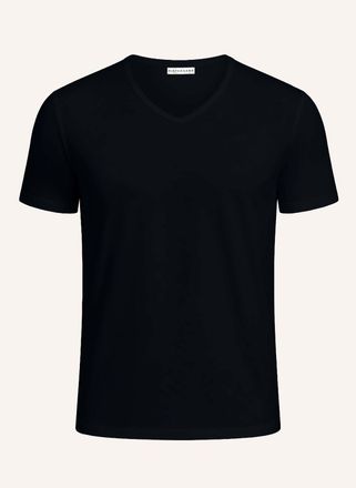 Kiefermann Kiefermann Kiefermann Baumwoll-T-Shirt Mit V-Ausschnitt Darius blau