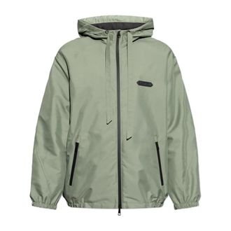 Lanvin Jacke mit Logo - - Jackets - Herren - Gr&uuml;n - M