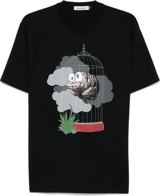 Undercover t-shirt à imprimé graphique - Noir