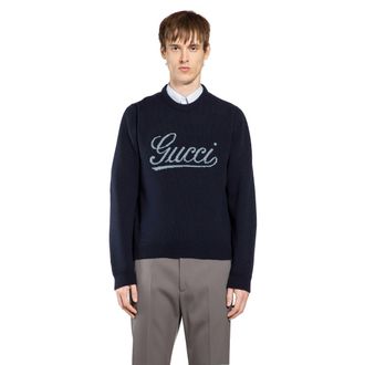 Gucci Archive Logo Wool Sweater