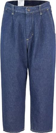 Carhartt Work in Progress Blaue Lockere Tapered Denim Hose - - Jeans - Herren - Blau - W33