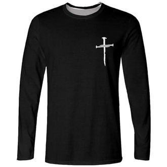 Generic Muscle T-shirt de gym pour homme - Respirant - T-shirt basique avec col rond - T-shirt fonctionnel à manches courtes pour homme - Avec imprimé - Chemi