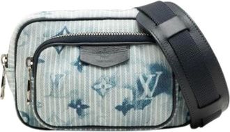 Louis Vuitton Pre-owned Outdoor Pouch - Femme - Pre-owned - Bleu - Taille: ONE Size