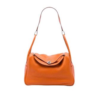 Herm&egrave;s Pre-owned Lindy 34 - - Pre-owned - Damen - Orange - ONE SIZE