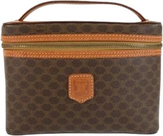 Celine Pre-owned Sac &agrave; main vintage Macadam marron - Femme - Pre-owned - Brun - Taille: ONE Size