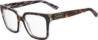 Love Moschino Femme, Accessoires, Brun, Taille: 54 MM Mol648 Lunettes