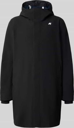 K-Way Jacke mit Kapuze und Label-Detail Modell THOMAS BONDED