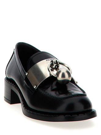 Prada Piercing Loafer - Black