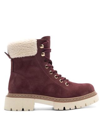 Jenny Fairy Schn&uuml;rstiefeletten JESSICA WS5866-21 Dunkelrot